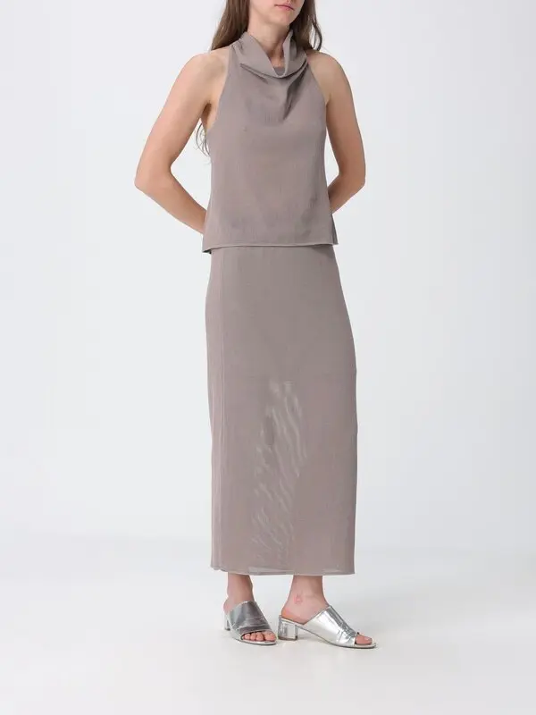 ALYSI Knit Midi Skirt