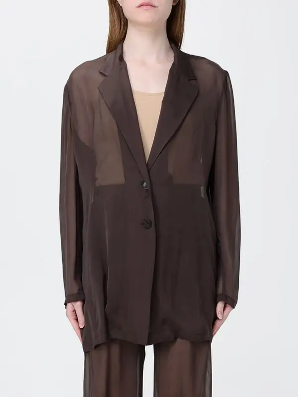 ALYSI Tailored Jacket - Cocoa