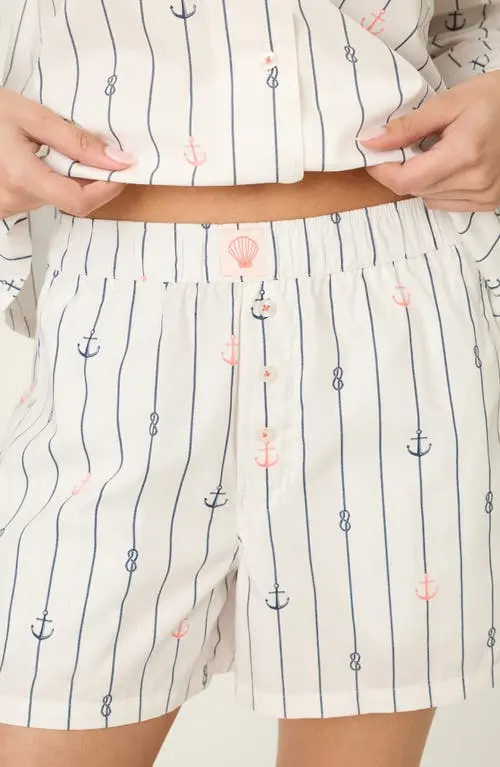 PJ Salvage After Party Short Pajamas - Ivory