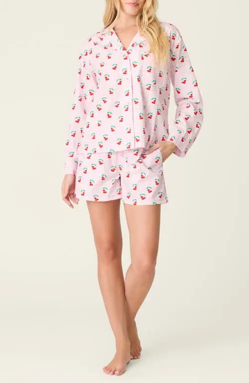 PJ Salvage After Party Short Pajamas - Powder Pink