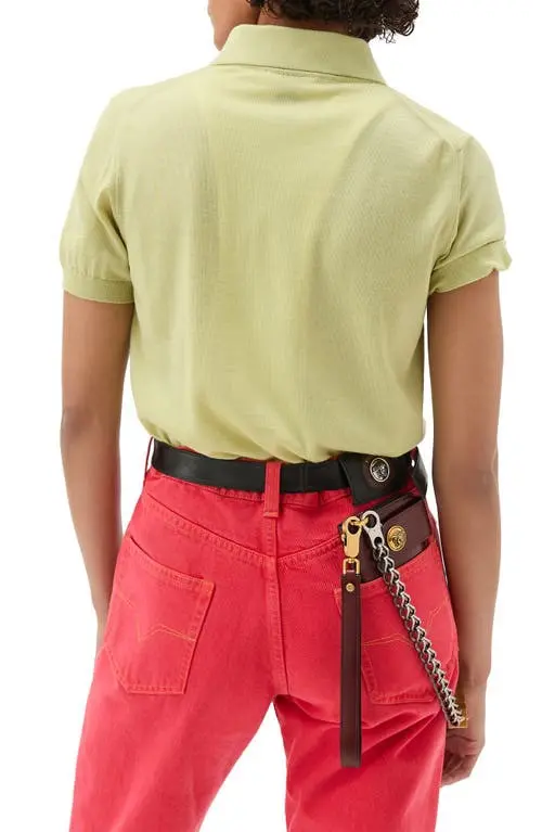 Versace Virgin Wool Button-down Cardigan - Chartreuse