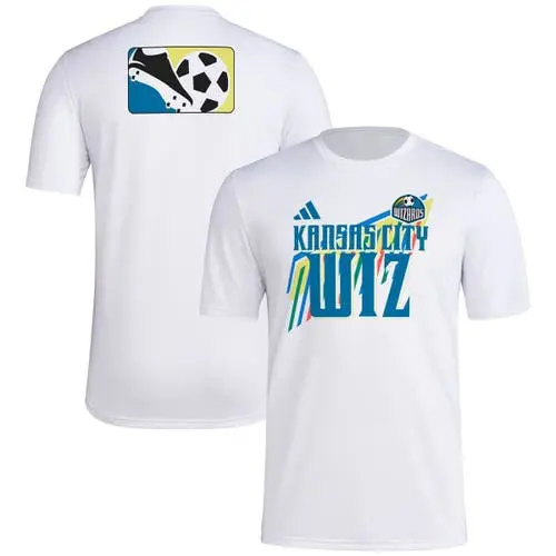 Adidas Sporting Kansas City 2024 Jersey Hook Pre-match T-shirt - White