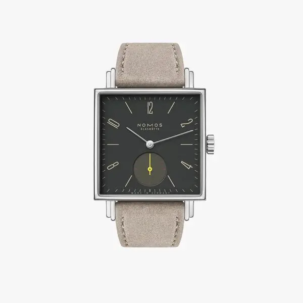 NOMOS GLASHUTTE Tetra Basalt Anthracite Dial Watch, 29.5mm - Stainless Steel