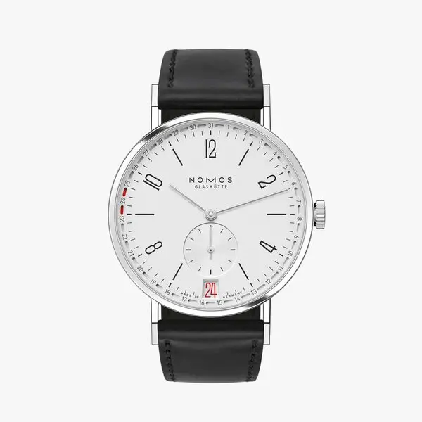 NOMOS GLASHUTTE Angente 2date 37.5mm Watch - Stainless Steel