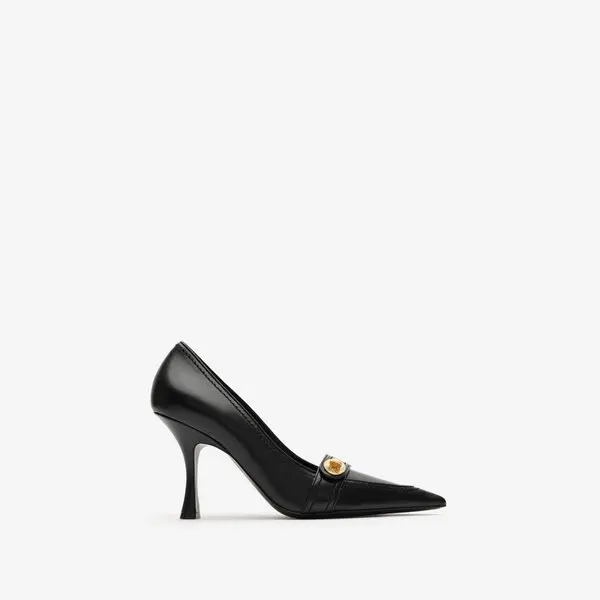 Burberry Leather Cotswolds High Pumps