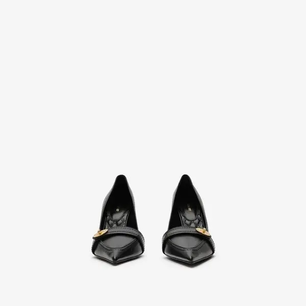 Burberry Leather Cotswolds High Pumps