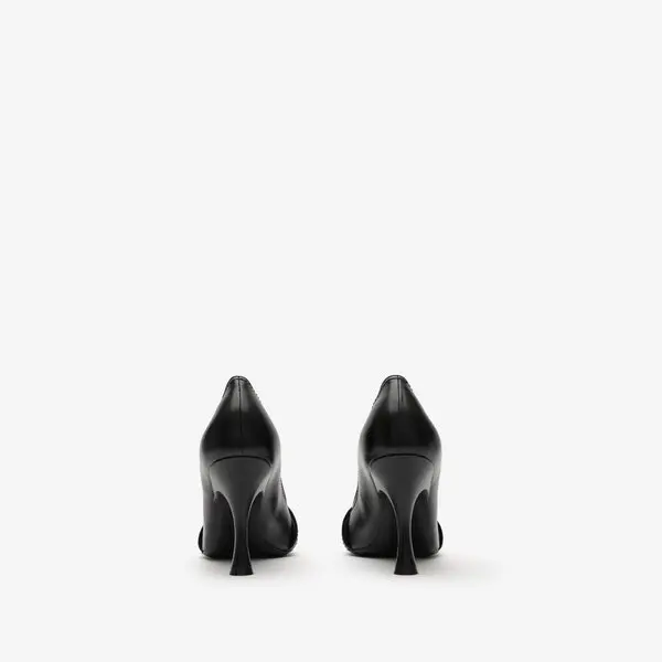 Burberry Leather Cotswolds High Pumps