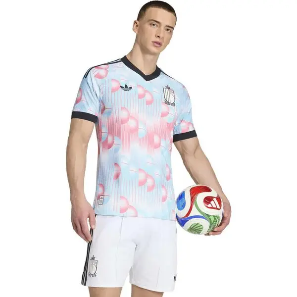 Adidas Belgium National Team 2026 Away On-field Authentic Jersey - Light Blue
