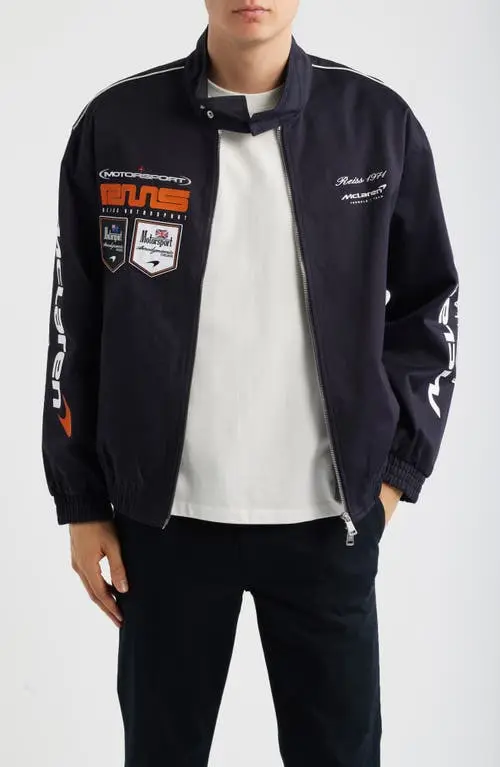 REISS F1 Mercer Jacket - Navy