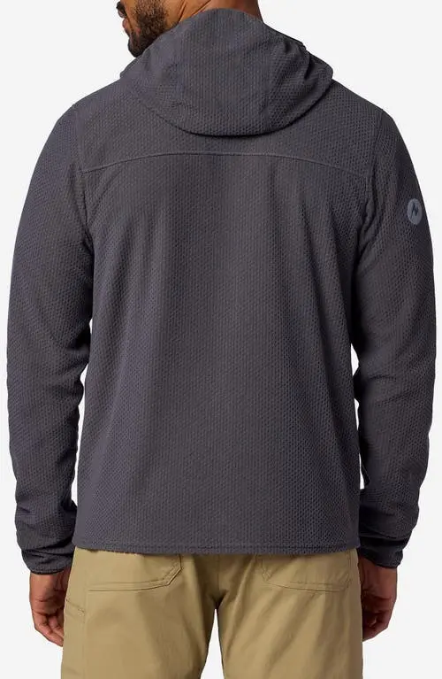 MARMOT Airfleece Zip Up Hoodie - Blackened