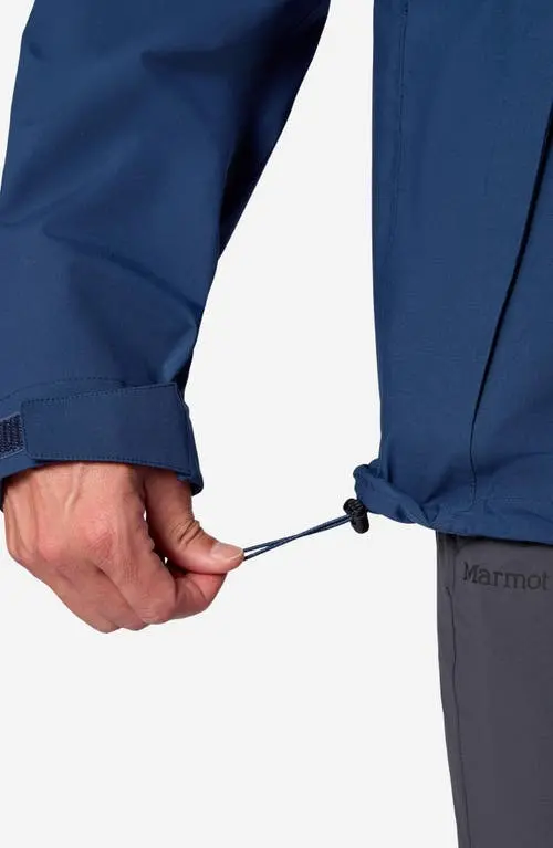 MARMOT Precip® Eco Pro Waterproof Hooded Jacket - Nightfall Navy