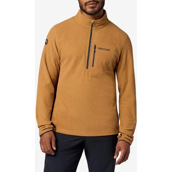 MARMOT Airfleece Half Zip Pullover - Dromedary