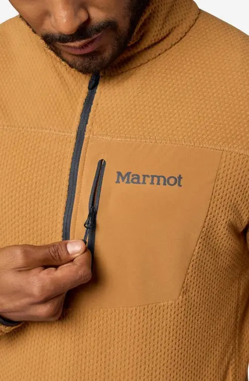 MARMOT Airfleece Half-zip Pullover - Dromedary