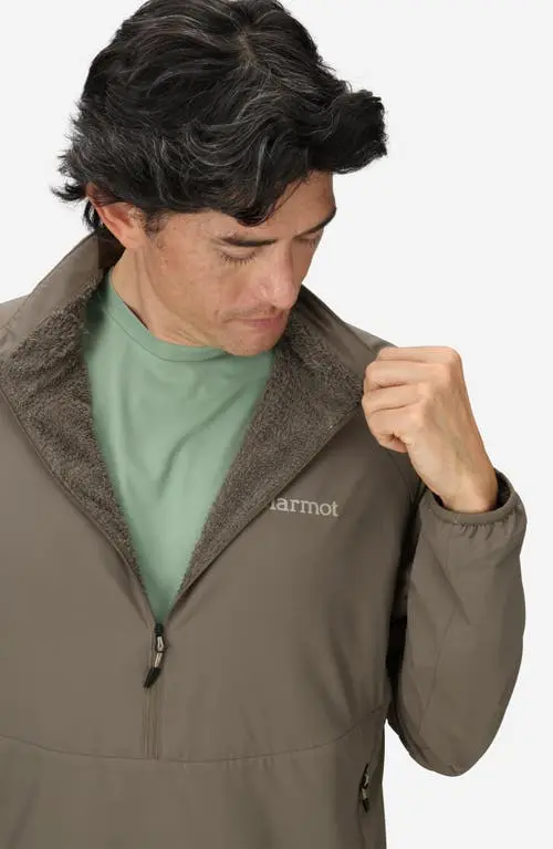 MARMOT Aerothermal Half Zip Pullover - Claystone
