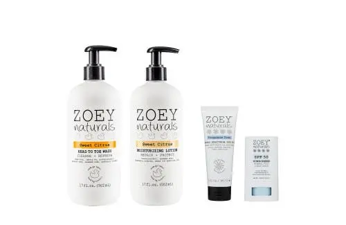 ZOEY NATURALS Sweet Citrus Daily Care Essentials
