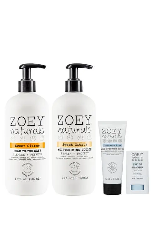 ZOEY NATURALS Sweet Citrus Daily Care Essentials