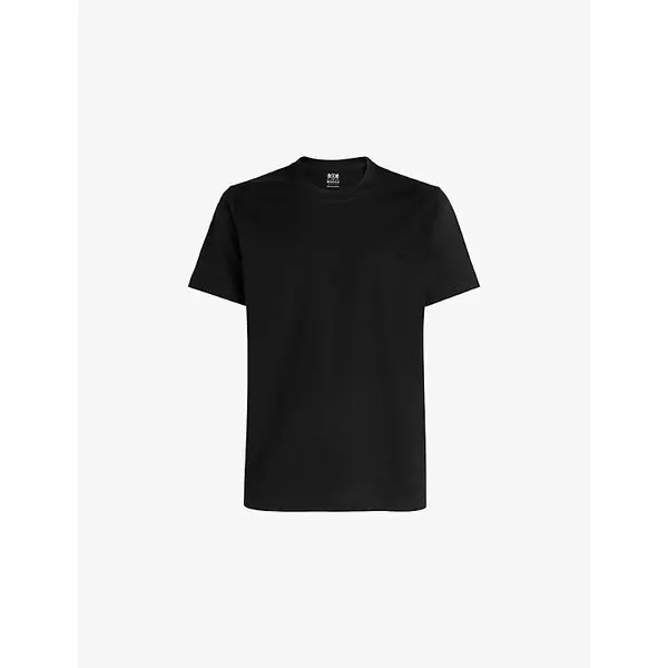 Boggi Milano Crewneck Short-sleeve Pima Cotton T-shirt
