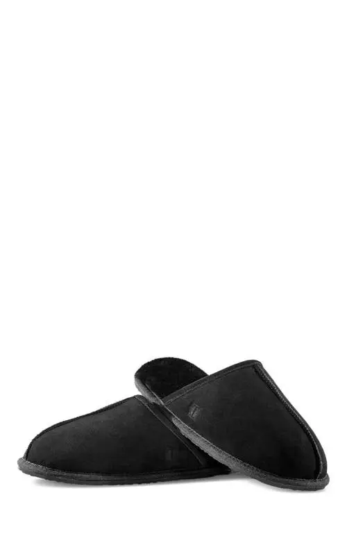 TOGAS Edmund Sheepskin Slippers - Black