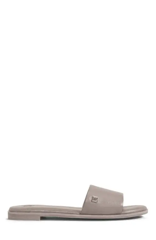 TOGAS Leather Slippers - Brown