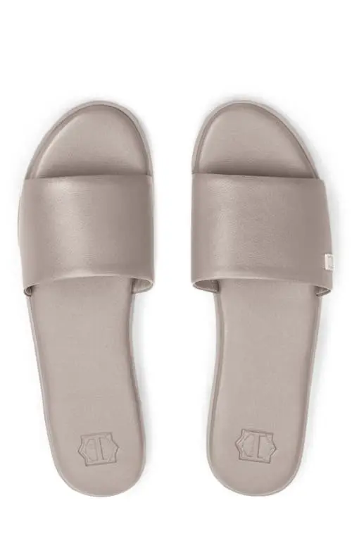 TOGAS Leather Slippers - Brown