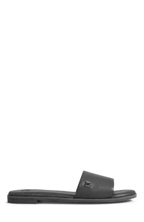 TOGAS Leather Slippers - Grey