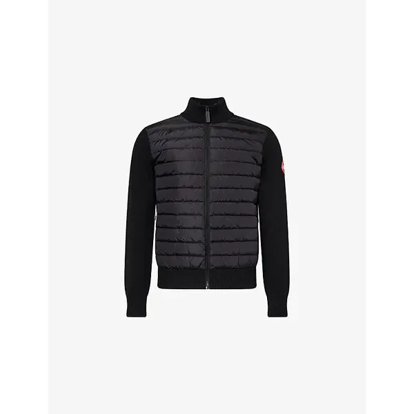 Canada Goose Hybridge Knitted Jacket - Black - Noir