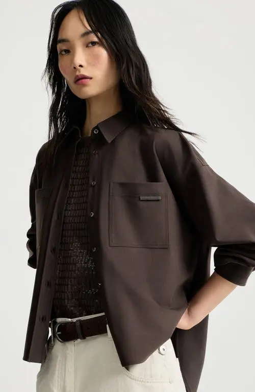 Brunello Cucinelli Wool Shirt