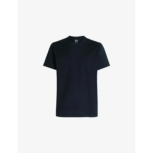 Boggi Milano Crewneck Short-sleeve Pima Cotton T-shirt