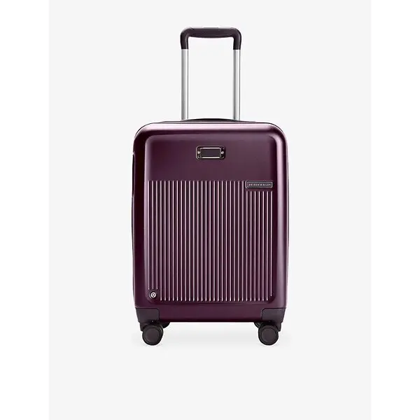 Briggs & Riley Sympatico Global Carry-on Expandable Spinner Suitcase - Plum