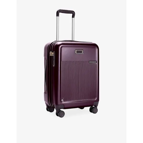 Briggs & Riley Sympatico Global Carry-on Expandable Spinner Suitcase - Plum