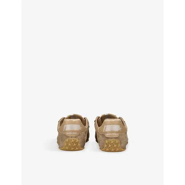 GOLDEN GOOSE Running Marathon 15331 Suede Trainers - Brown