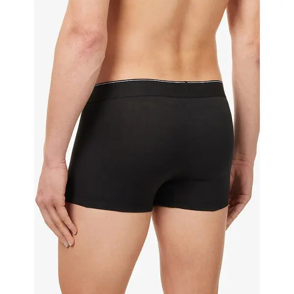 Calvin Klein Archive Pack Of Three Stretch-cotton Trunks
