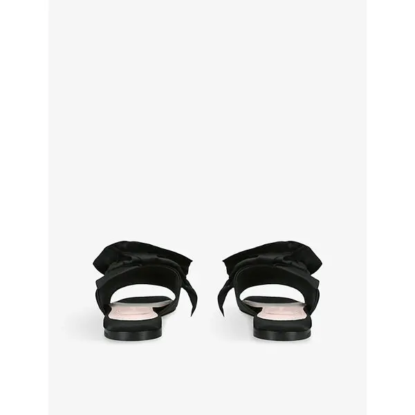 Simone Rocha Rosette Woven Sandals - Black