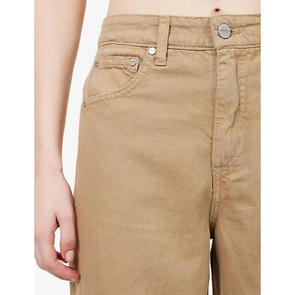 TWP West 11th St Wide-leg Denim Jeans - Kelp