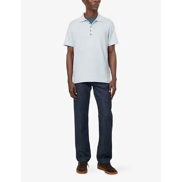 Paul Smith Short-sleeve Linen Polo Shirt