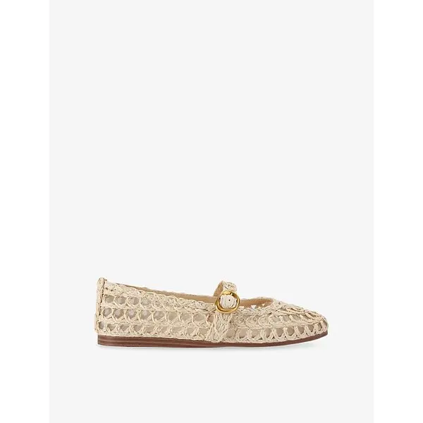 Steve Madden Melody Raffia Ballet Flats