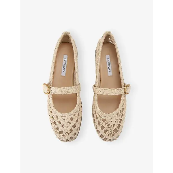 Steve Madden Melody Raffia Ballet Flats