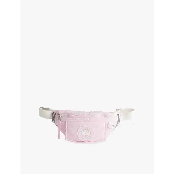 Canada Goose Branded Shell Waist Bag - Bloom Pink