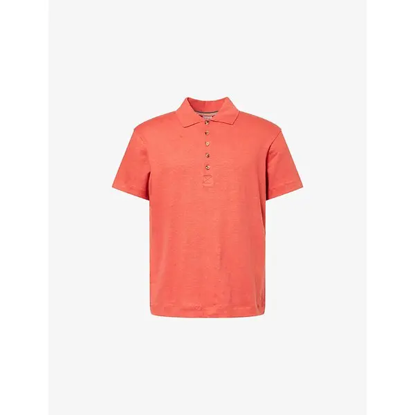 Paul Smith Short-sleeve Linen Polo Shirt