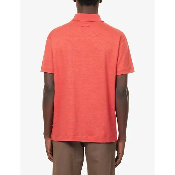 Paul Smith Short-sleeve Linen Polo Shirt