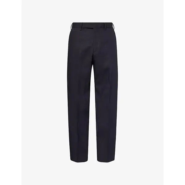 Paul Smith Regular-fit Linen Trousers - Blue