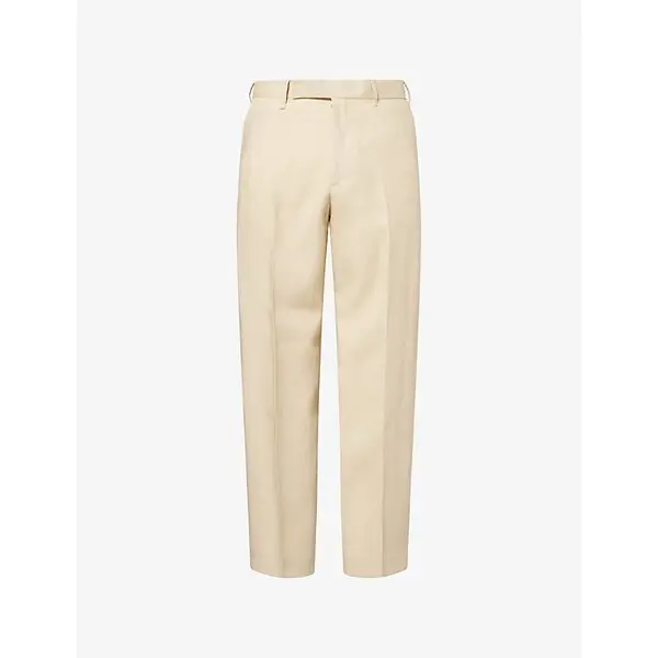 Paul Smith Regular-fit Linen Trousers - White