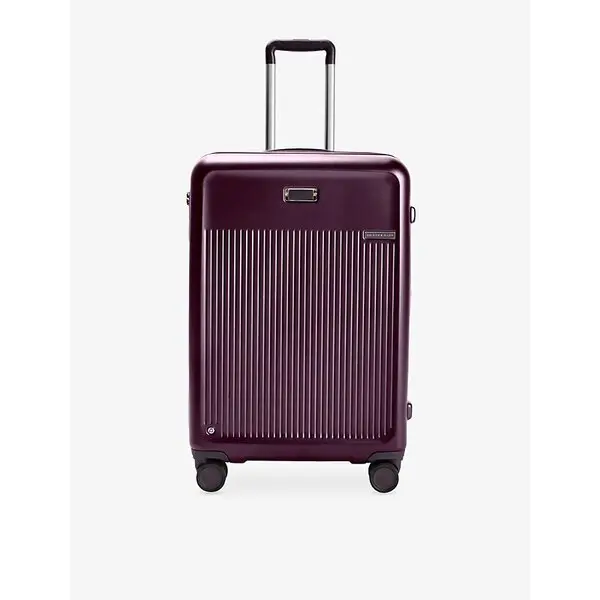 Briggs & Riley Sympatico Medium Expandable Spinner Suitcase - Plum