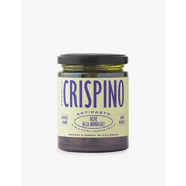 CRISPINO Monacala Black Olives 270g - One-color