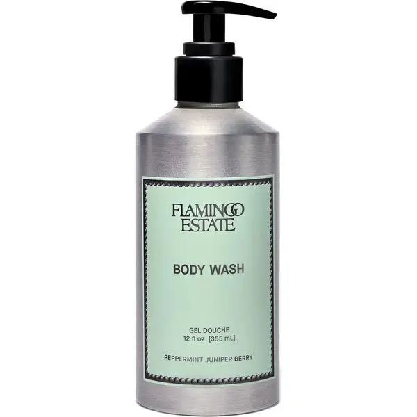FLAMINGO ESTATE Peppermint & Juniper Berry Body Wash - Green