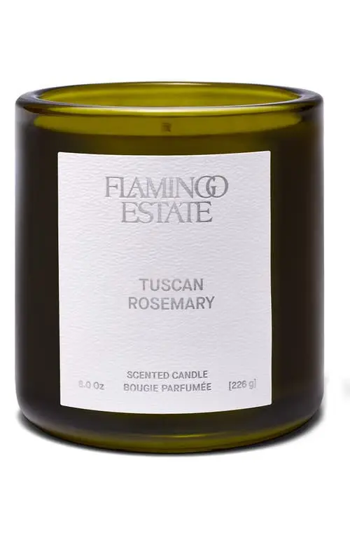 FLAMINGO ESTATE Tuscan Rosemary Candle - Green