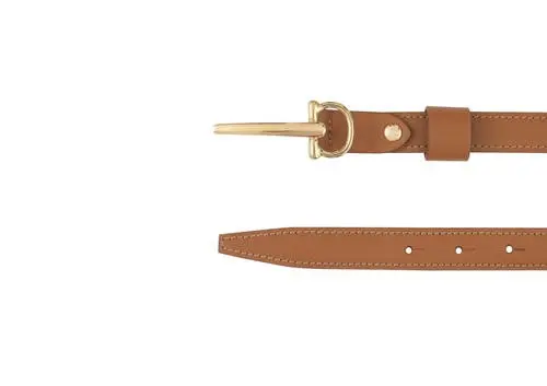 VAINCOURT PARIS La Séduisante Horse Bit Leather Belt