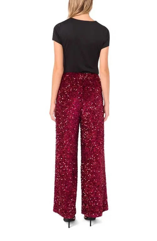 Vince Camuto Sequin Wide Leg Pants