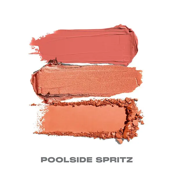 MORPHE Cheek Thrills Multi-finish Face Trio 10.8g - Poolside Spritz