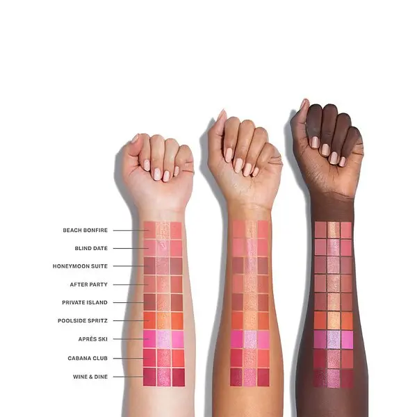 MORPHE Cheek Thrills Multi-finish Face Trio 10.8g - Poolside Spritz